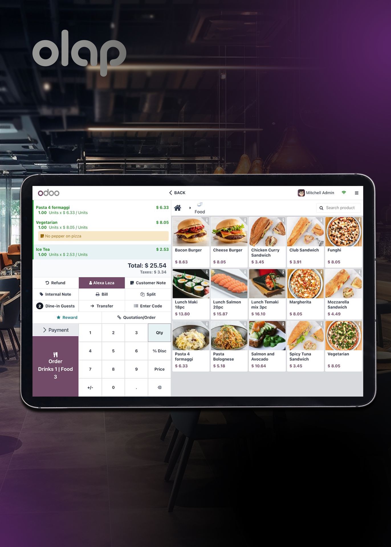 Restaurants Management & POS System in UAE | Olap